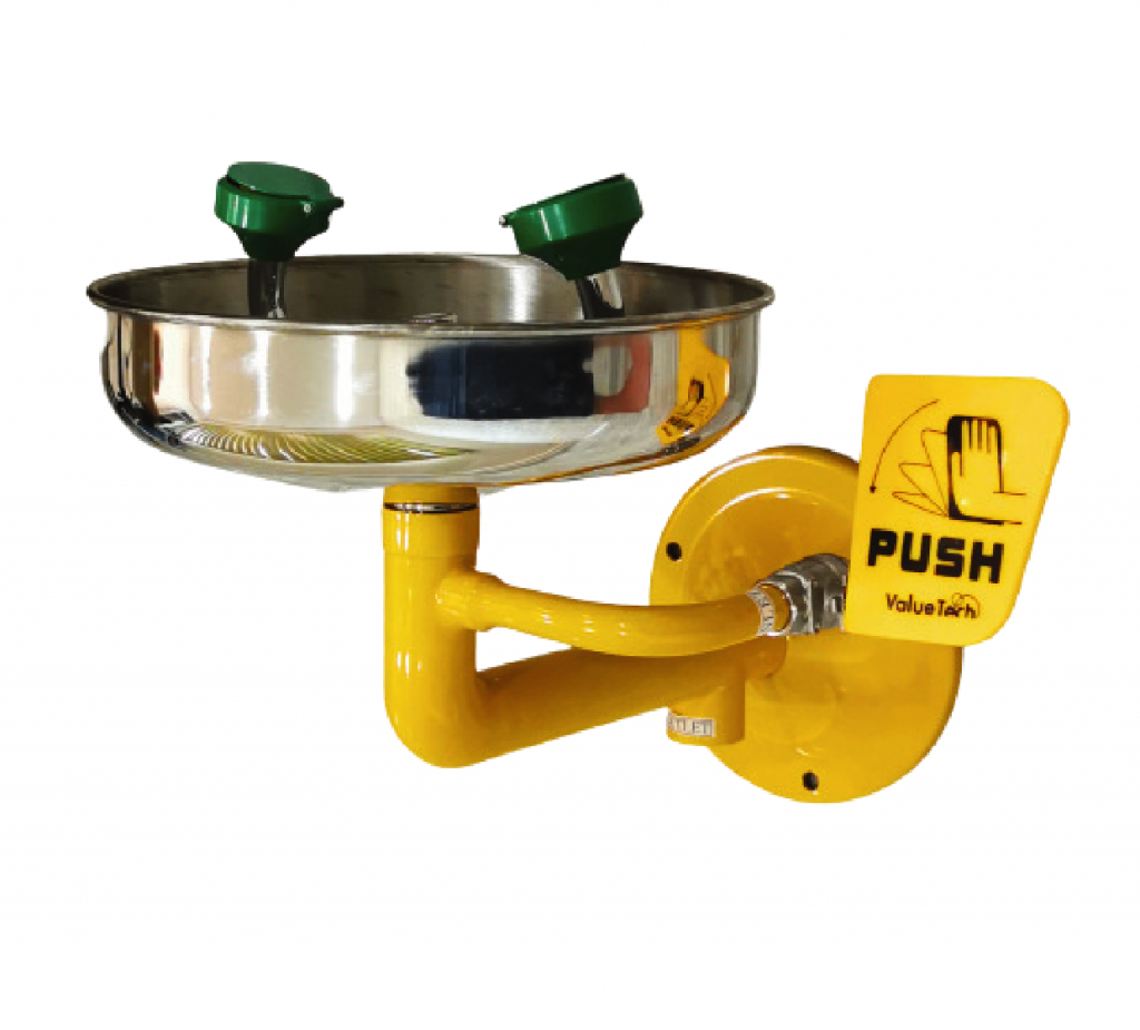 WALL MOUNTED EMERGENCY EYEWASH - K-Tech Solutions